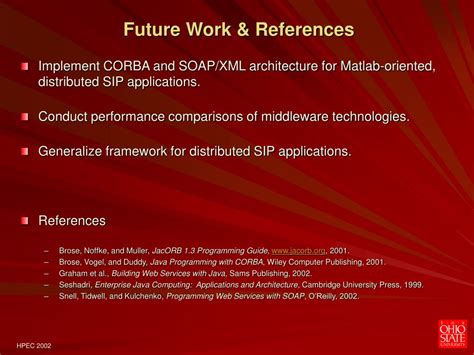ppt a comparison of java rmi corba and web services technologies for distributed sip