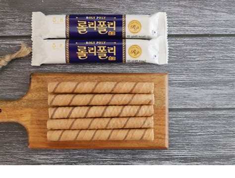 포토마트 [해태제과] 롤리폴리초코 196g 19입