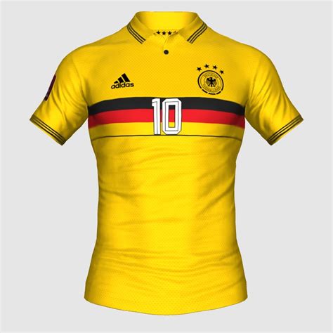 GERMANY FWC 2022 Qatar Adidas 3d Concept FIFA 23 Kit Creator Showcase