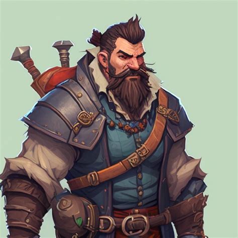Custom Character Portrait Rpg Game Character Design Fantasy Etsy