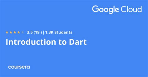 Introduction To Dart Training Project Coursera