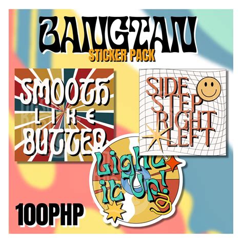 Bts Retro Dynamite And Butter Sticker Shopee Philippines