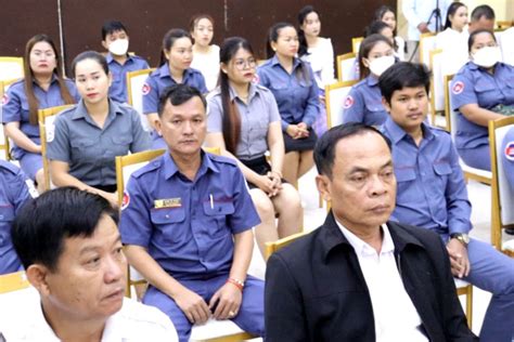 លោកថេង ច័ន្ទសង្វារ ផ្តាំផ្ញើលោកប្រធានមន្ទីរដែលទើបតែងតាំងថ្មី ត្រូវពង្រឹងស្មារតីសាមគ្គីភាព