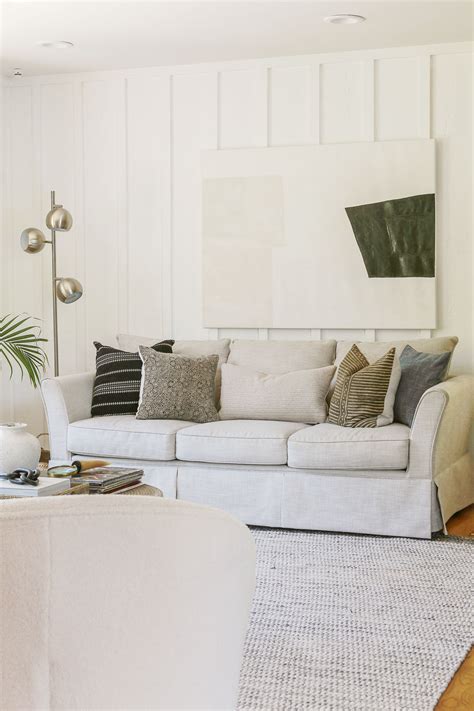 Neutral Bohemian Living Room