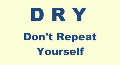 Mastering The Dry Principle In Java Write Less Achieve More By Suraj Pal Javarevisited