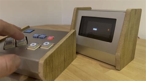I Made A Tiny Games Console With Vacuum Fluorescent Display And Arduino Nano R Arduino