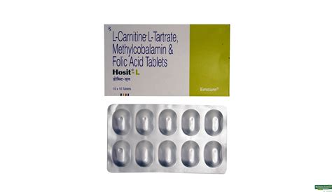 Buy Hosit L 10 Tablets Online At Best Prices Wellness Forever