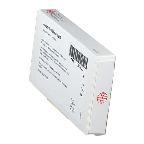 DHU Acidum Formicicum D200 8x1 Ml Shop Apotheke