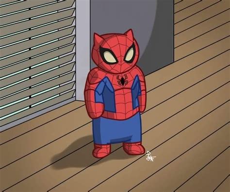 Épinglé Par Parker Sur Spider Man Chat