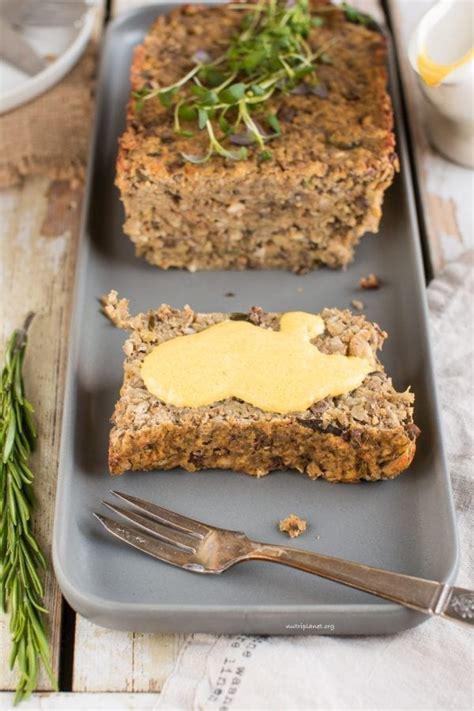 Vegan Lentil Loaf Oil Free And Gluten Free Nutriplanet
