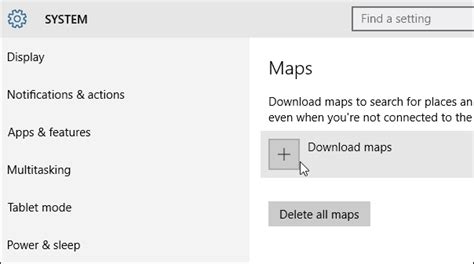 Download Windows Maps For Offline Use