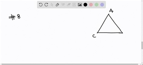 SOLVED Given The Following Angles And Sides Decide Whether Solving Triangle A B C Results In