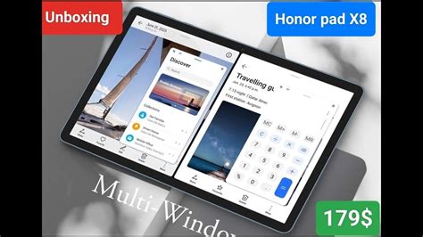Unboxing Honor Pad X8 179 Youtube