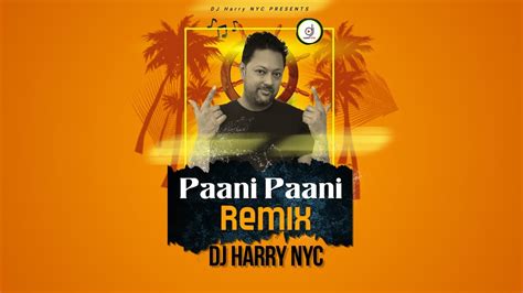 Paani Paani Remix Dj Harry NYC Badshah Jacqueline Fernandez