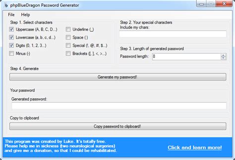Phpbluedragon Password Generator Opensource And Free Software