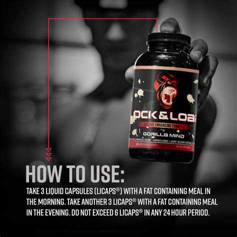 Lock & Load® Supplement | Male Vitality & Volume Support | Gorilla Mind