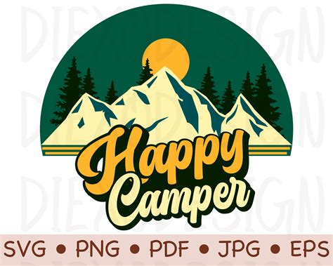 Happy Camper Svg Camping Png Explore Clipart Camp Svg Adventure
