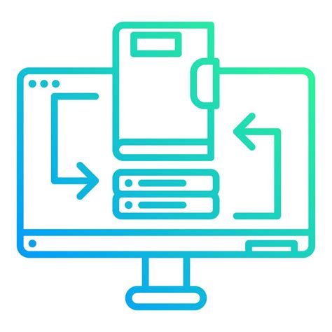 Data Sync Bookkeeping And Business Icon Vector Art At Vecteezy