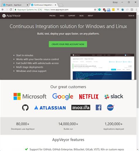 Configuring NET Core Projects On AppVeyor Blog