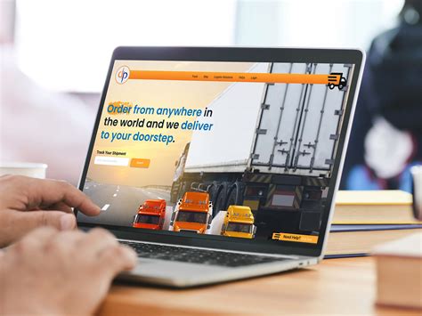 Ui Design Dps Logistics On Behance