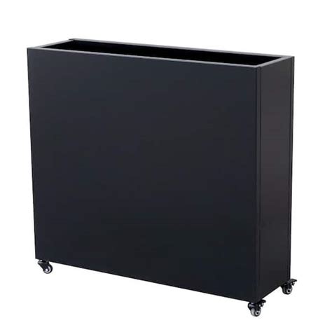 Have A Question About Ejoy 40 In X 36 In X 12 In Black Modern Steel