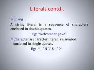 JAVA PROGRAMMING PPT