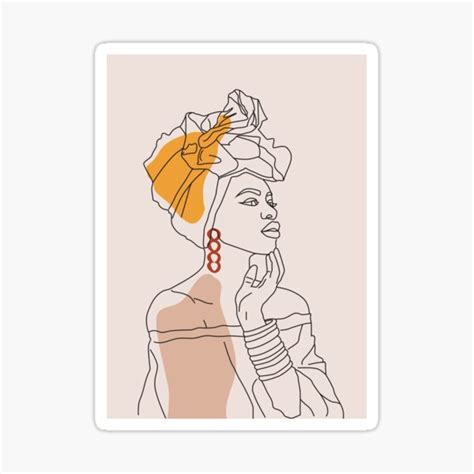 Afro Sticker For Sale By Millamix Redbubble
