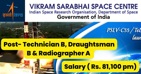 Isro Vssc Job Alert For Iti Diploma Posts 2023 New Job Alert