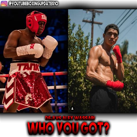 If Deji Dominates His Next Fight I Think He Should Call Alex Wassabi