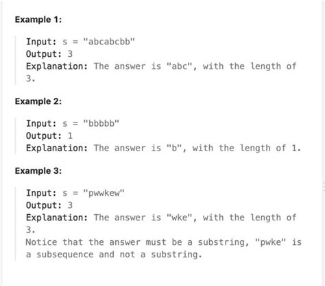 Longest Substring Without Repeating Characters — Leetcode 3 Java Solution Rprogramming