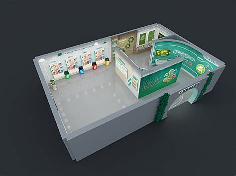 垃圾分类展厅创意设计作品图片素材 站酷zcool