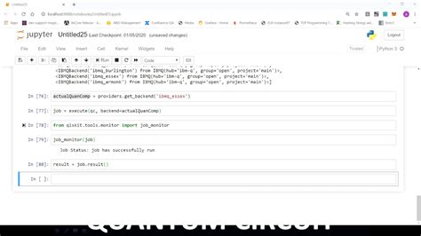 How To Write Program For Quantum Computer With Qiskit Execution On Actual Quantum Computer