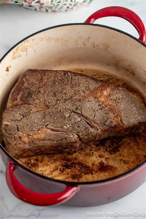 Braised Chuck Roast Beyond The Chicken Coop