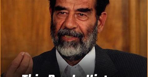 Onthisday In 2006 Former Iraqi President Saddam Hussein Was Executed