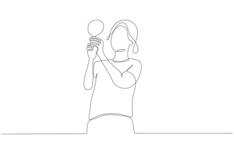 Premium Vector Continuous Line Drawing Of A Feet Massage Concept