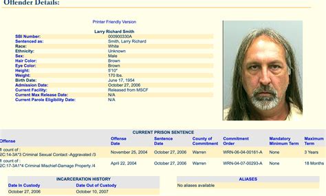 Inmate Information