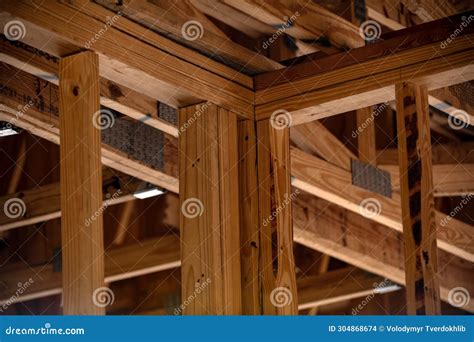Roof Building Standard Timber Framed Building With Roof Trusses Roof Timber Frame House The