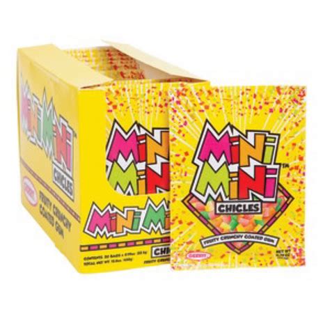 Chiclets Mini Mini Gum Jumbo Jelly Bean Corp