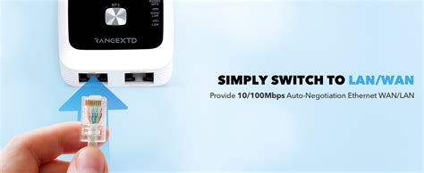 Rangextd Wifi Extender Repeater 2 4 Ghz Wireless Internet Signal Booster For Home