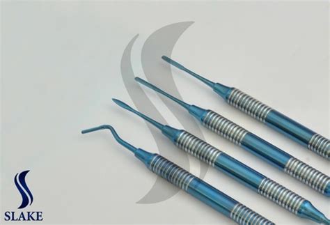 Dental Periotome Extraction Ligament Periodontal Periotomes Set Blue