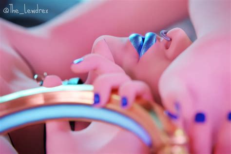 Rule 34 1girls 3d Ark Fortnite Bed Bed Sheet Bedroom Blender Blue Lipstick Choker Close Up