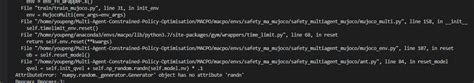 Environment Error Issue 8 Chauncygu Multi Agent Constrained Policy