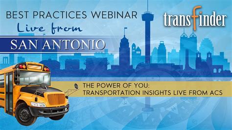 Transfinder Best Practices The Power Of You Transportation Insights