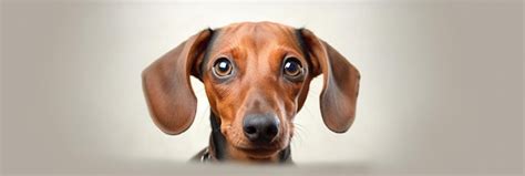 Un Perro Con Una Nariz Negra Y Una Nariz Negra Foto Premium