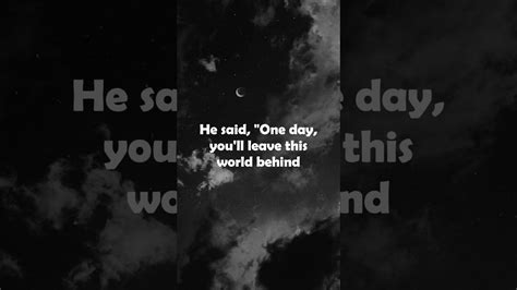 The Nights Avicii He Said One Day Youll Leave This World Behind