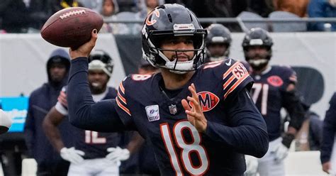 Caleb Williams Bears Passing Attack Still A Work In Progress