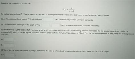 Solved Consider The Rational Function Model F T T D For Chegg Com