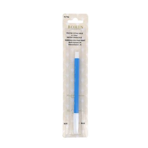 Feutre Sp Cial Tissu Effa Able L Eau Bohin Bleu