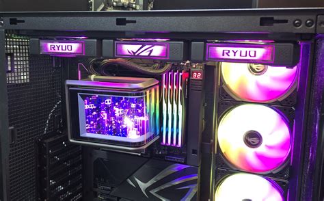 Asus Unveils Its Rog Ryuo Iv Slc 360 Argb Cpu Liquid Cooler Oc3d