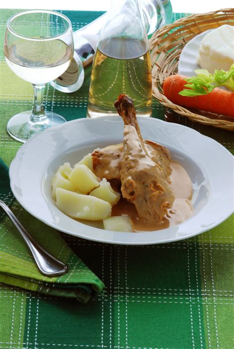 Recette Poulet Fermier Au Riesling Marie Claire